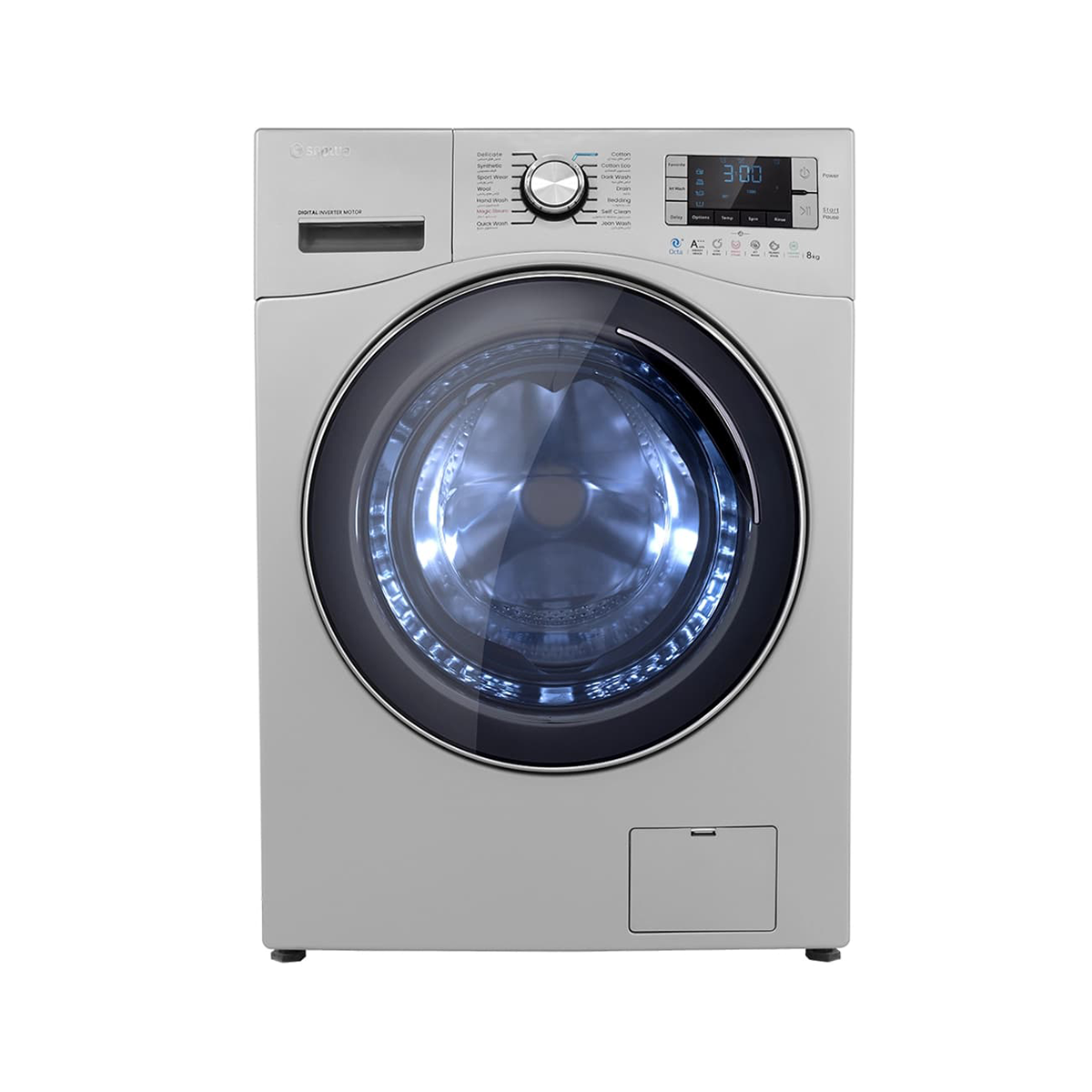 قیمت ماشین لباسشویی مدل ماشین لباسشویی اسنوا 8 کیلویی سری اکتا مدل SWM-84557